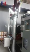 China Power Steel Pipe Pillars for Transmission Lines 1 Year Warranty for sale
