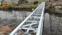 China Steel Pipe Cable Tray 1-Year Warranty for Power Line Support for sale
