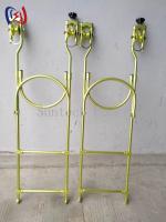 China Professional Hanging Rope Ladder Inspection Trolleys with 1-1.8MM Length and 4.5-8KG Weight for 35% More Stable Transmission Line Maintenance for sale