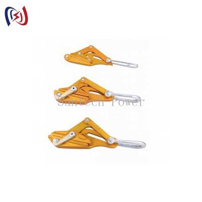 China Aluminum Alloy Come Along Clamp with 16-18mm Cable Diameter and 1 Inch Jaw Opening for Symmetrical Stress Distribution for sale