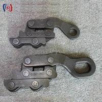 China Parallel Earth Wire Gripper Come Along Clamp with 1 Inch Jaw Opening for 16~18mm Anti-twisting Steel Rope and 15-17mm Cable Diameter for sale