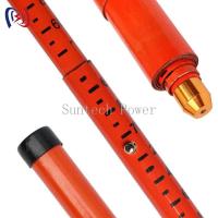 China Professional 5-20M Height Measuring Telescopic Rod with Non Conductive Fiberglass for Portable Overhead Line Clearance Verification for sale