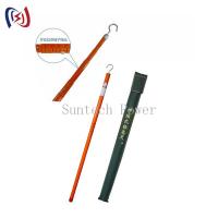 China Professional 5-20M Height Measuring Telescopic Rod with Non Conductive Fiberglass for Portable Overhead Line Clearance Verification for sale