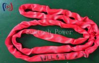 China Heavy Duty Hoisting Belt with 10-300KN Rated Load for Safe Non-Conductive and Corrosion Resistant Lifting of Electrical Equipment for sale