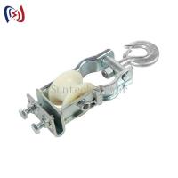 China Sitting and Hanging Type Dual-Use Stringing Block with 5-20KN Rated Load and Lightweight 2.1-3.4KG for Overhead Line Installation for sale