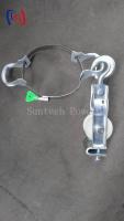 China Sitting and Hanging Type Dual-Use Stringing Block with 5-20KN Rated Load and Lightweight 2.1-3.4KG for Overhead Line Installation for sale