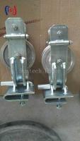 China Skyward Three Purpose Stringing Block with 20KN Rated Load, Three Operational Modes, and Aluminum Sheave for Overhead Line Installation for sale