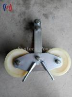 China Heavy Duty High Capacity Tandem Sheave Stringing Block with 25KN Rated Load for Transmission Lines for sale