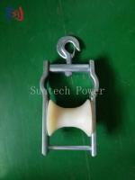 China Professional Aerial Cable Stringing Block with 5KN Rated Load and 120x130 Sheave Size for Efficient Overhead Power Line Installation for sale