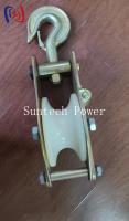 China Heavy Duty Hoisting Tackle with 10-200KN Rated Load Casting Steel Sheave for Lifting and Rigging for sale