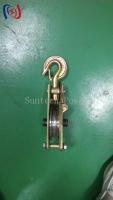 China Heavy Duty Hoisting Tackle with 10-200KN Rated Load Casting Steel Sheave for Lifting and Rigging for sale