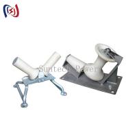 China 10KN Rated Load Cable Turning Roller with One Way Structure for Underground Cable Pulling Operations for sale