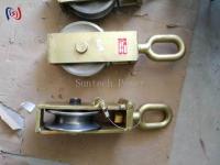 China Professional Ending Block for Dead-End Grip with 30-80KN Rated Load and 140-180mm Sheave Diameter for Permanent Dead End Termination for sale