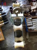 China Heavy Duty Four Sheave Combined Block with 10KN Rated Load, R570 Bend Radius, and 23.5KG Weight for High Mechanical Advantage Lifting for sale