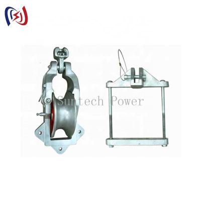 China Universal Stringing Block with 178x76mm Sheave Diameter and 10KN Rated Load for Versatile Overhead Conductor Installation for sale