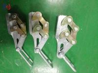 China Professional Dual Cam Earth Wire Gripper with 10-30KN Rated Load for 11-15mm Wires and Corrosion Resistant Come Along Clamp for sale
