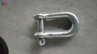 China High Strength Shackle with 10-300KN Rated Load for Heavy Electrical Equipment and Corrosion-Resistant Lifting for sale