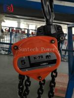 China Professional Manual Chain Hoist for Heavy Duty Lifting in Electrical Construction with 5-200KN Rated Load for sale
