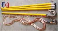 China Professional Grounding Lead for 10-500KV Voltage with 25-50mm2 Copper and 1000-5500mm Total Length for Safe Electrical Grounding for sale