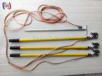 China Professional Grounding Lead for 10-500KV Voltage with 25-50mm2 Copper and 1000-5500mm Total Length for Safe Electrical Grounding for sale