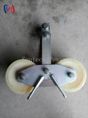 China Professional Tandem Sheave Stringing Block for Simultaneous Installation of Multiple Conductors with 25KN Rated Load and Precision-Engineered Sheaves for sale