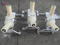 China 10KN Heavy Duty Cable Turning Roller: 90 Degree Corner Protection for Manholes for sale
