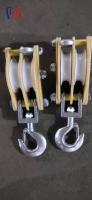 China 5-50KN Insulated Hoisting Tackle with Epoxy Resin Plate and MC Nylon Sheave for Live Line Work for sale