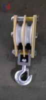 China 5-50KN Insulated Hoisting Tackle with Epoxy Resin Plate and MC Nylon Sheave for Live Line Work for sale