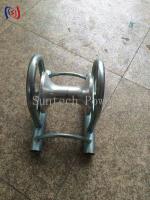 China 5KN Rated Load Cable Ground Roller with Casting Aluminum Carrier for Lightweight Portable Cable Pulling for sale