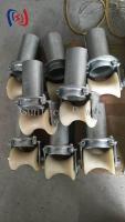 China 80-200mm Lockable Corrosion Resistant Cable Roller Pulley for Tube Entrance Protection for sale