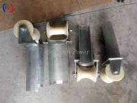 China D Series Bell Mouth Cable Entrance Protection Roller 80-200mm with MC Nylon Wheels for Smooth Cable Entry for sale