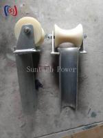 China D Series Bell Mouth Cable Entrance Protection Roller 80-200mm with MC Nylon Wheels for Smooth Cable Entry for sale