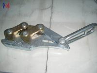 China Steel Strand Come Along Clamp with 10-30KN Rated Load and 11-15mm Diameter Dual Cam Wire Gripper for sale