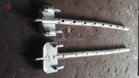 China High-Strength Aluminum Alloy Head Board for Two Bundle Conductors with 80-180KN Rated Load and Anodized Surface Treatment for sale