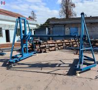 China Hydraulic Conductor Drum Stand SI-30 300KN Load 5000mm Cable Reel Capacity for sale