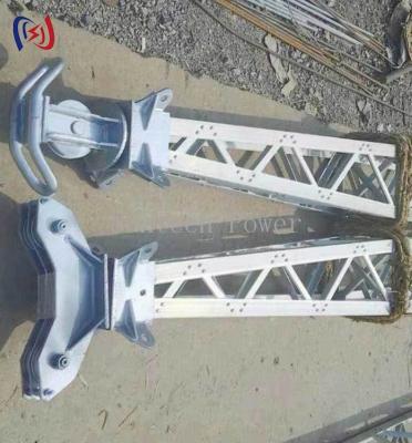 China Lattice Gin Pole 8-18m Power Tower Erection Tools Corrosion Resistant Coating for sale