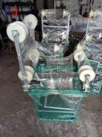 China Four Bundle Conductor Inspection Trolley for EHV Overhead Line Repair with Aerospace-grade Aluminum Alloy Frame for sale
