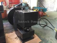 China 500KN Hydraulic Hole Punch Machine with 20CrMnTi Forged Steel Body and 115mm Throat Diameter Busbar Puncher for sale