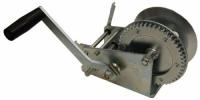 China Black Power Boat 2500lbs Manual Hand Crank Winch for sale