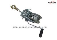 China 2500lbs Heavy Duty Hand Winch , General Purpose Winch For lifting / Boat Trailer for sale