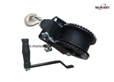 China Mechanical Drum 1600LBS Two Way Hand Winch for sale