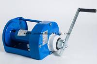 China 0.5T Heavy Duty Manual Anchor Winch / Winch Drum Brake With Self Locking Brake for sale