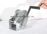 China Self Locking Screw Ss 304 2600lbs Manual Hand Crank Winch for sale