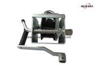 China 2 Speed Dacromet Boat Trailer Winch / 700 kg Light Duty Marine Drum Winch for sale