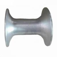 China Aluminum Sheave Rubber Lined Conductor Stringing Blocks for sale