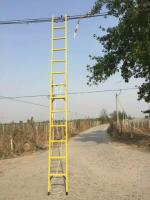 China 8m FRP Fiberglass Extension Ladder Construction Tower Erction Tools for sale