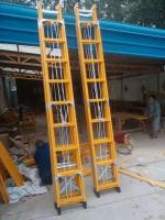 China 8m FRP Fiberglass Extension Ladder Construction Tower Erction Tools for sale