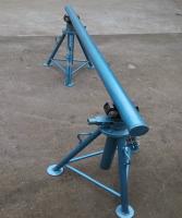 China Galvanised Wire Rope Mechanical Simple Cable Drum Reel Stand for sale