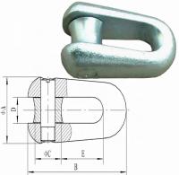 China 250KN Rigid Anti Twist Wire Rope Connector Fixed Joints For Pilot Wire for sale