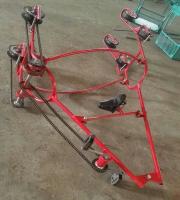 China Four Bundle Conductors Overhead Line Bicycle Overhaul Vehicle Inspection Trolley for sale
